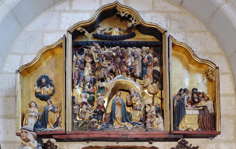 Retablos flamencos esculpidos en España - Albayalde - Galerí­a