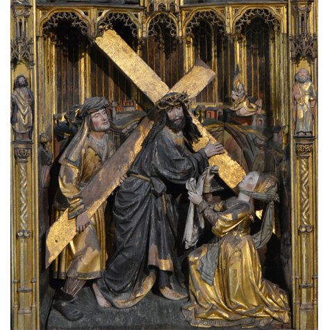 Retablos flamencos esculpidos en España - Albayalde - Catálogo