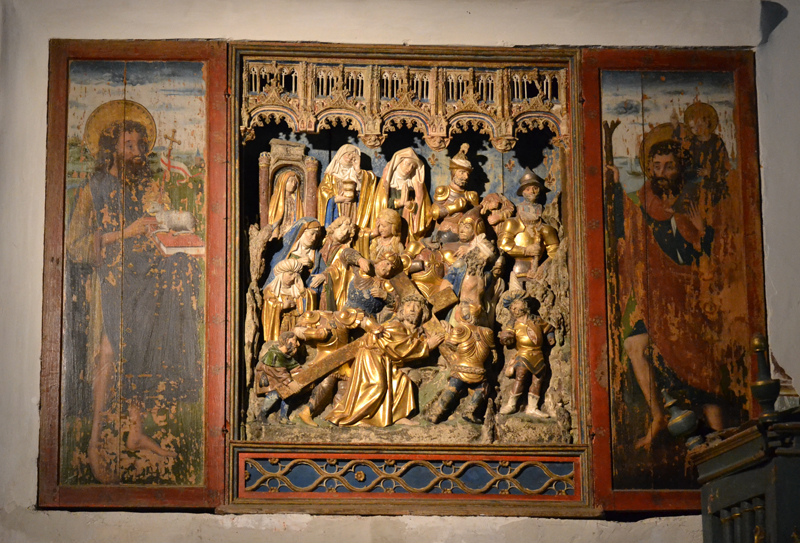 Retablos flamencos esculpidos en España - Albayalde - Catálogo